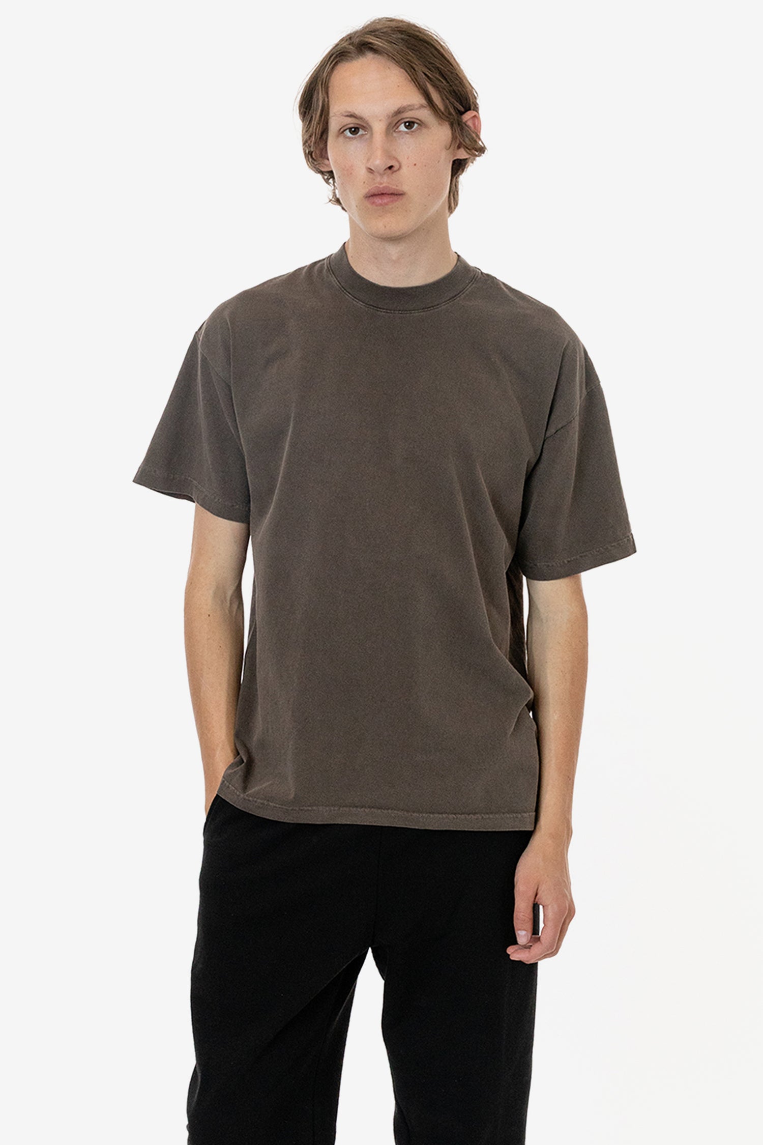 The 1801 - 6.5oz Garment Dye Crew Neck T-Shirt (Pigment Dye) – Los ...