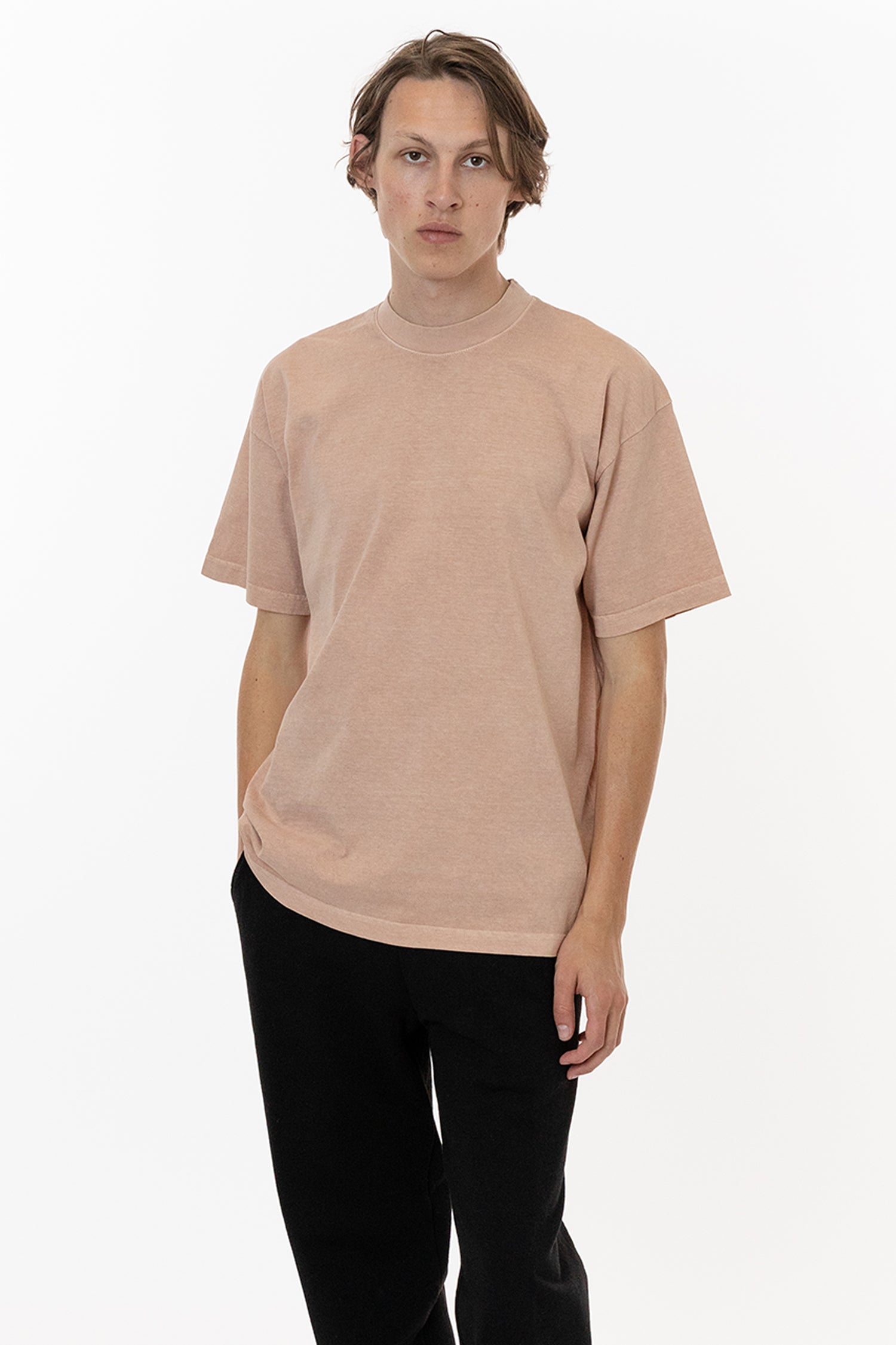 The 1801 - 6.5oz Garment Dye Crew Neck T-Shirt (Pigment Dye) – Los ...