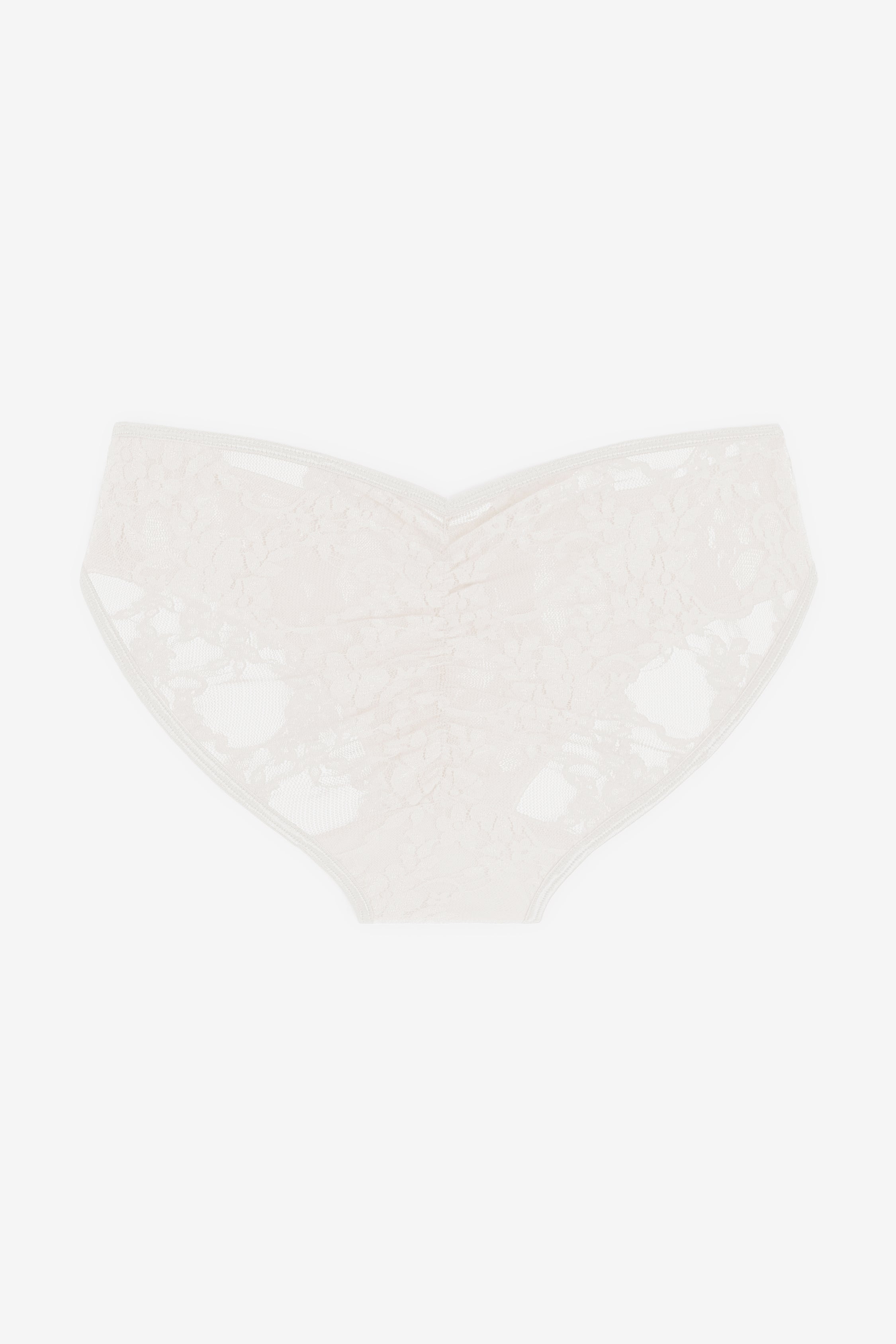 FNS08 - Floral Lace Ruched Back Bikini Panty – Los Angeles Apparel