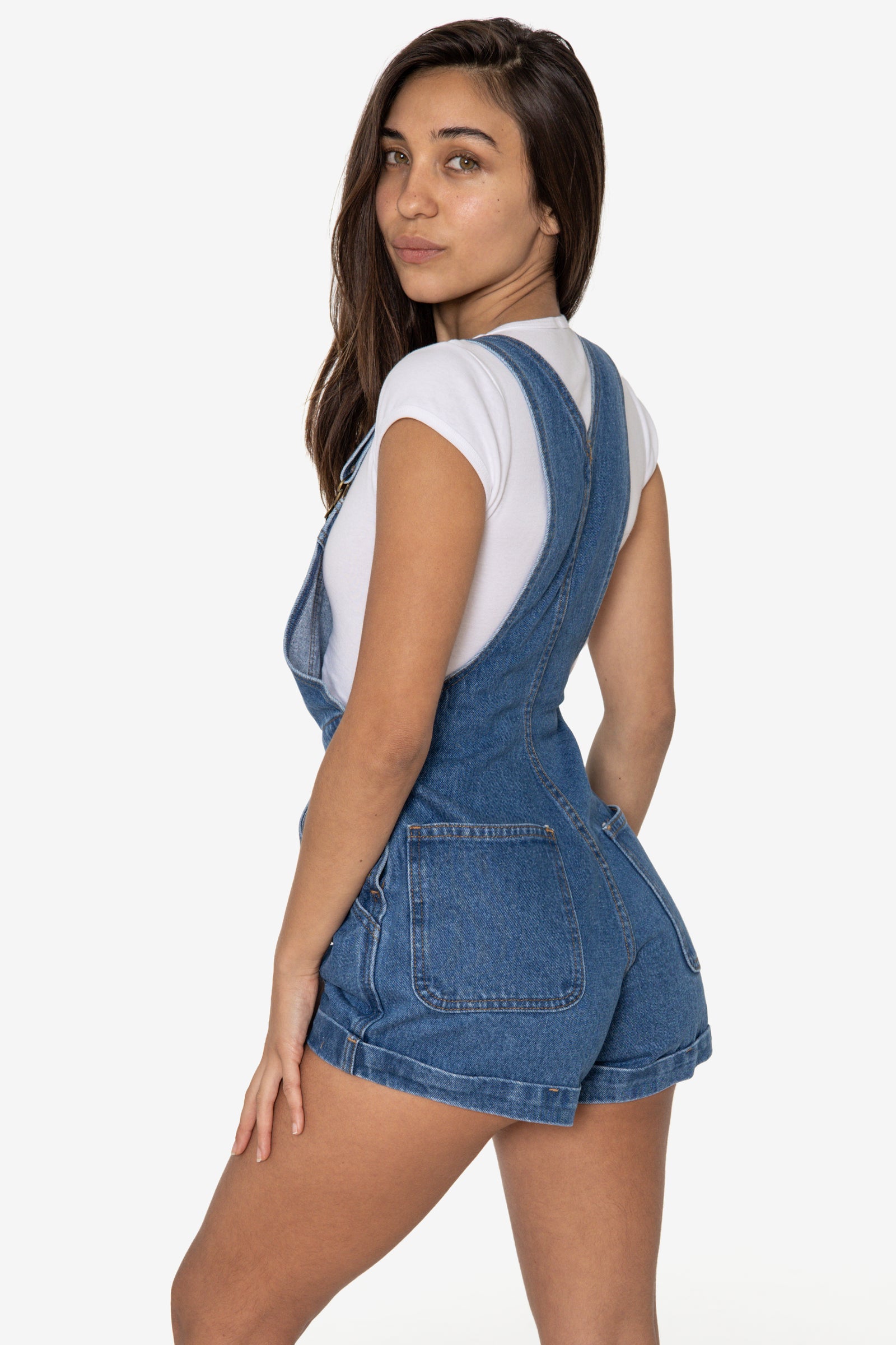 RDNW714 - Denim Cuffed Short All – Los Angeles Apparel