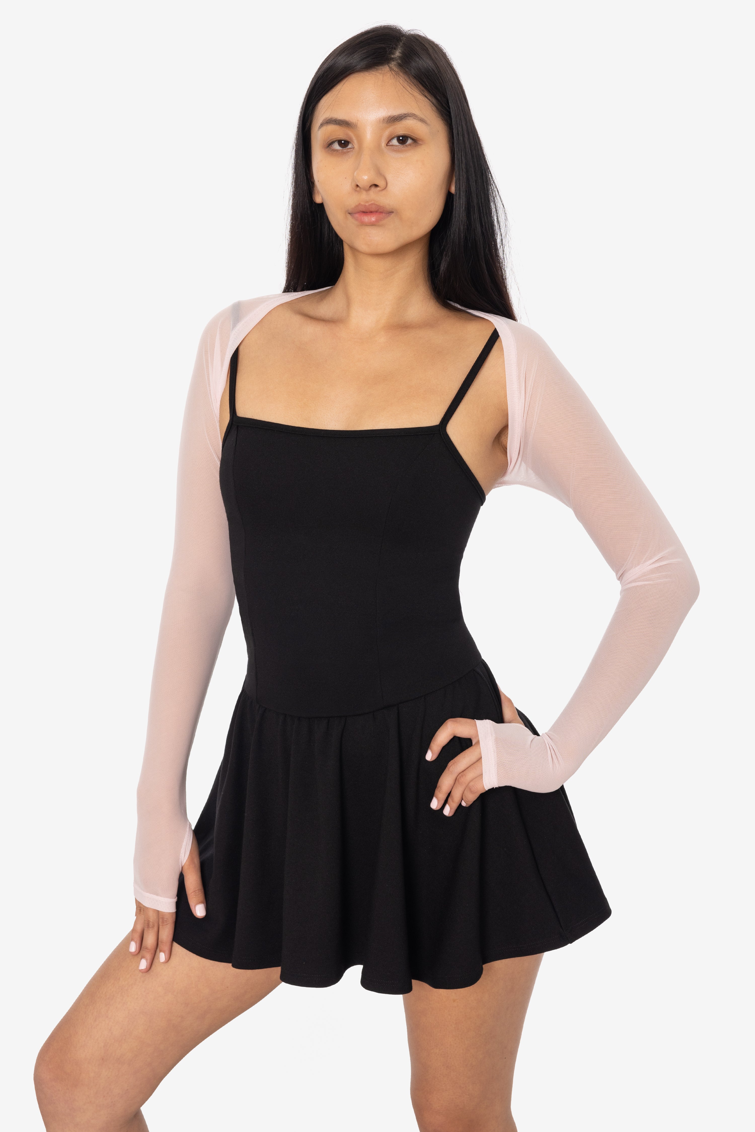 RNS397 - Micro Mesh Bolero – Los Angeles Apparel