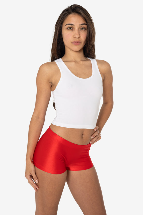 RNT332 - Nylon Tricot Shiny Mini Shorts – Los Angeles Apparel