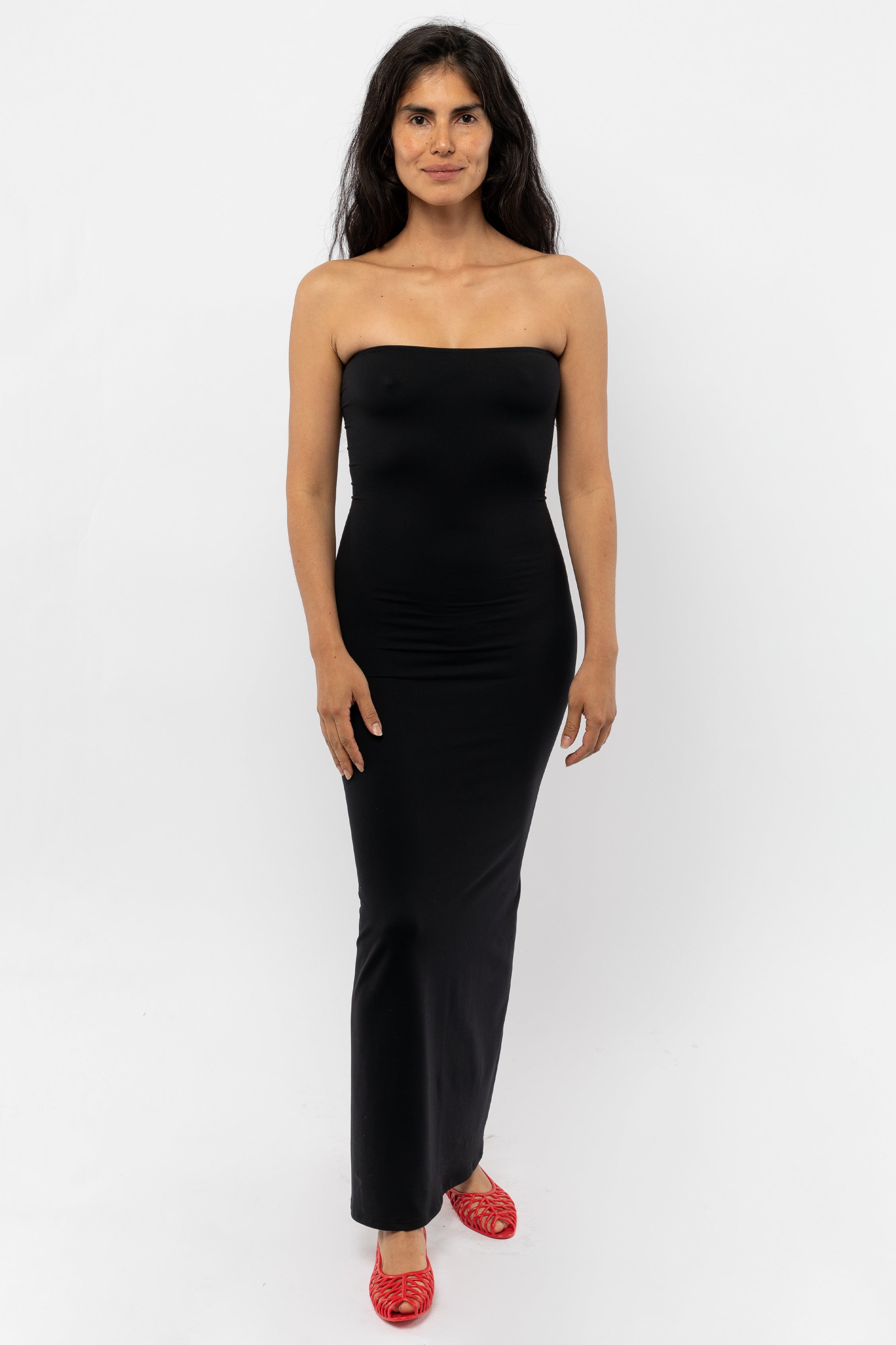 RSNJ100 - UPF40 Performance Jersey Maxi Tube Dress – Los Angeles Apparel