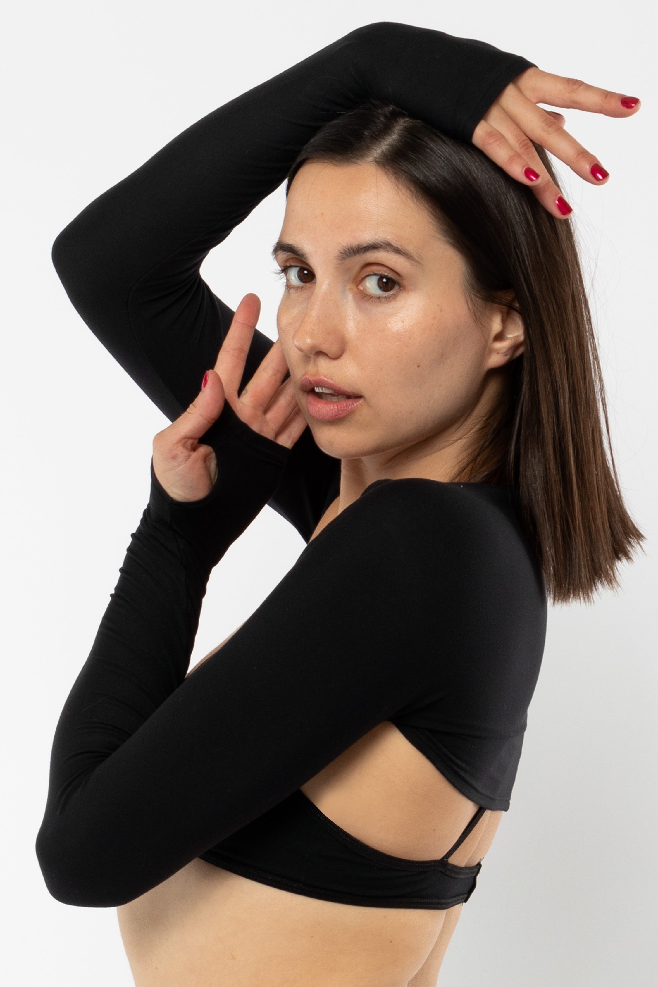 RSNJSHRUG - UPF 40 Jersey Sun Shrug – Los Angeles Apparel