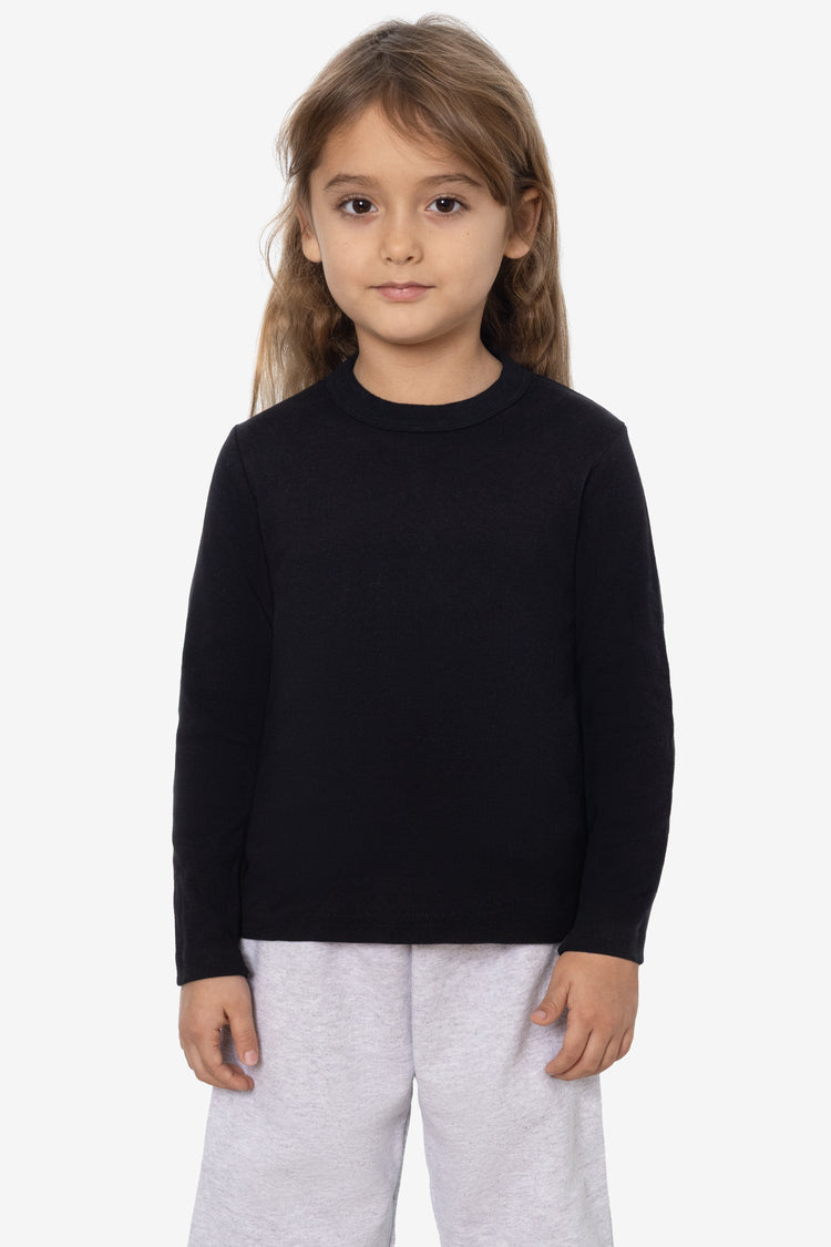 41007 - Toddler L/S Baby Rib T – Los Angeles Apparel