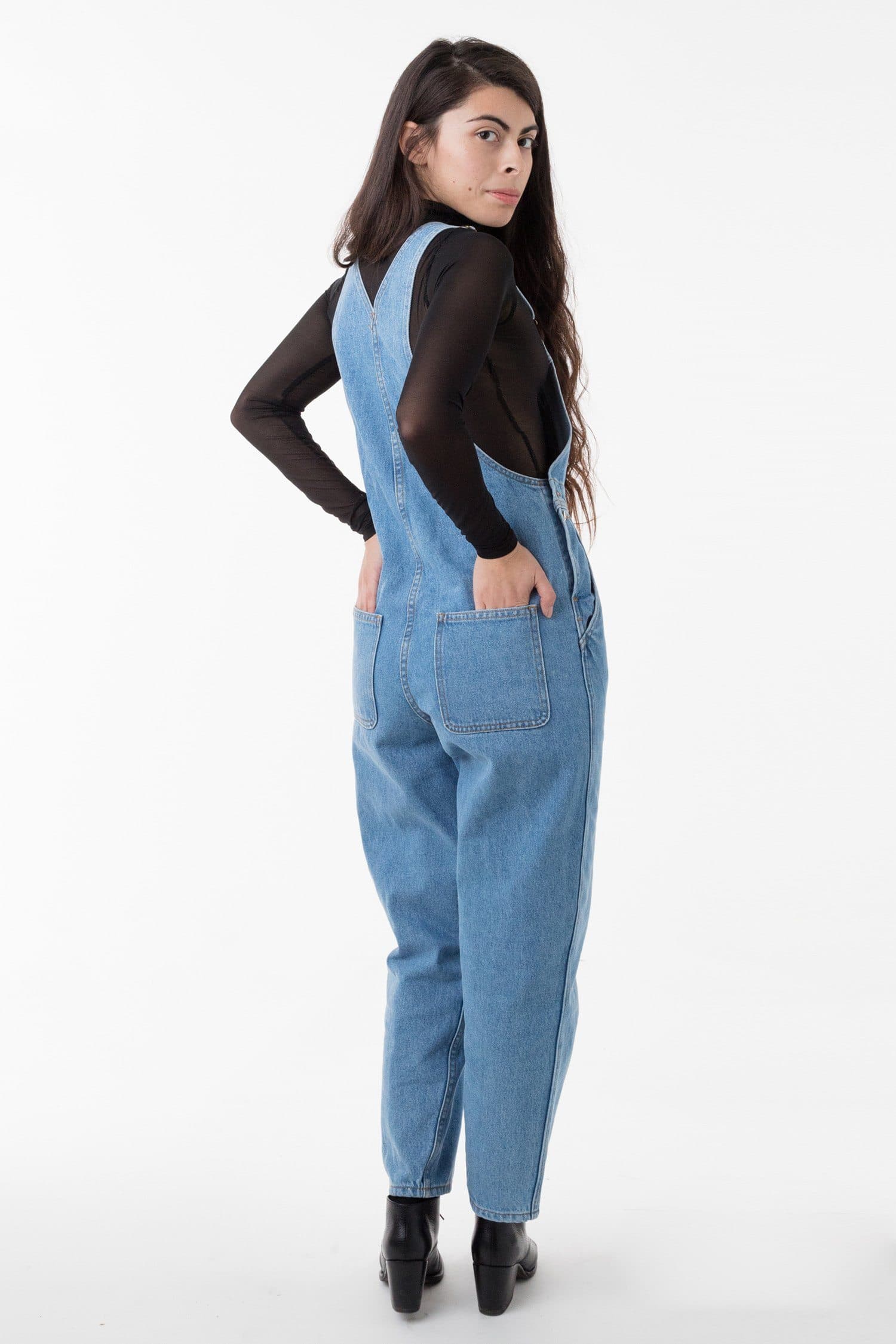 RDNU07 Unisex - Unisex 14 oz. Denim Overall – Los Angeles Apparel