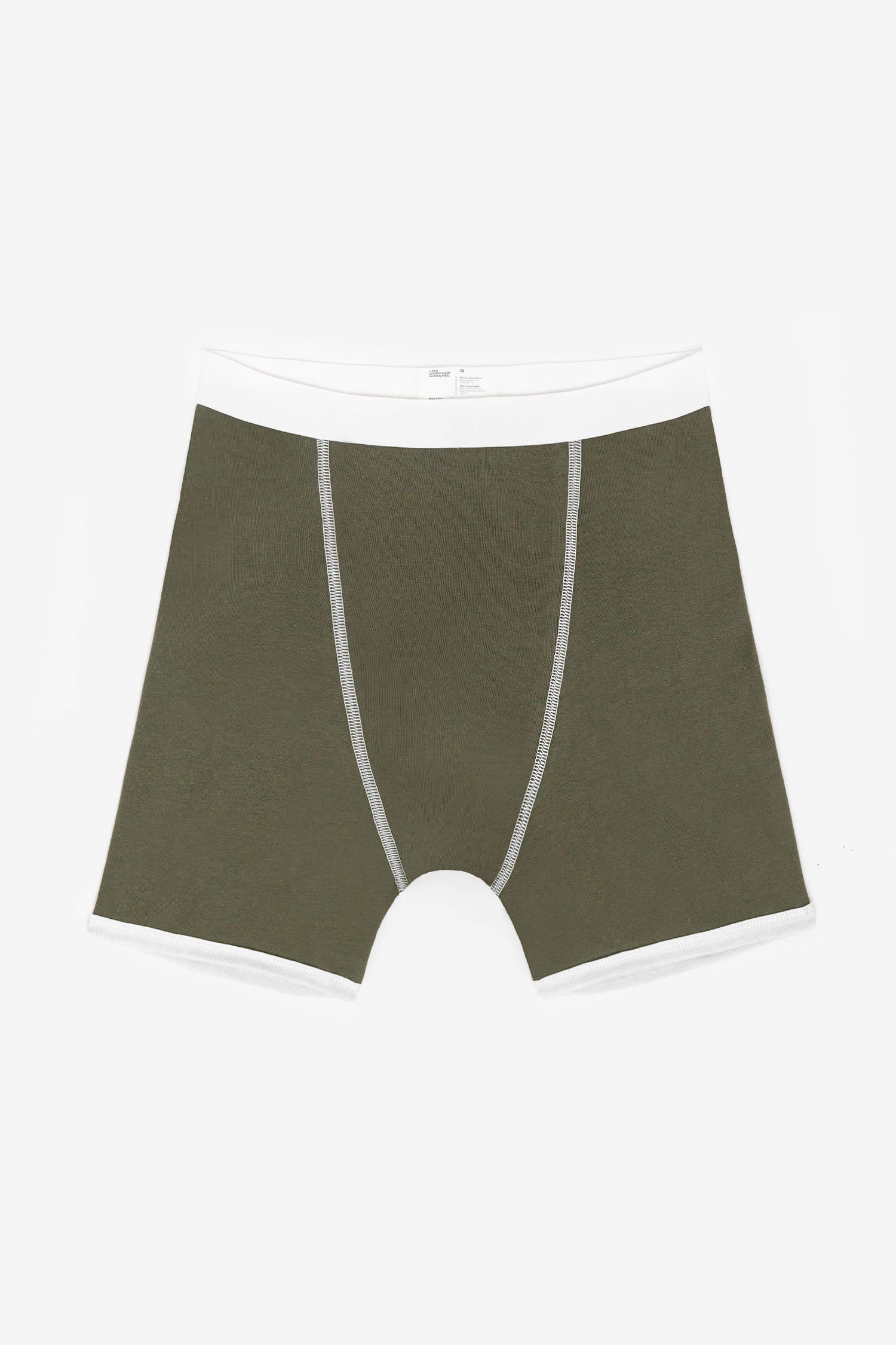 44043 - Men's Baby Rib Boxer Brief – Los Angeles Apparel
