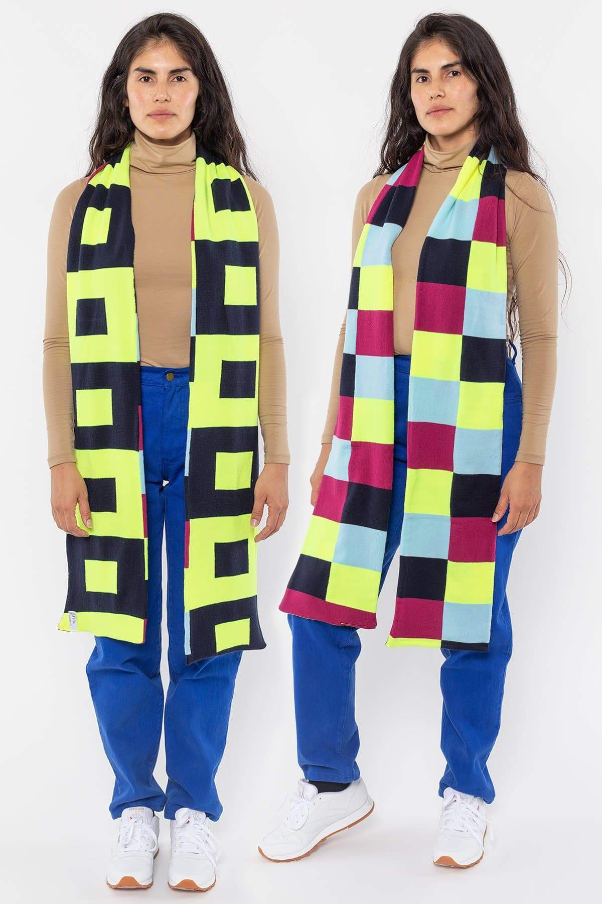 JQSCARF09 - Bauhaus Grid Scarf – Los Angeles Apparel