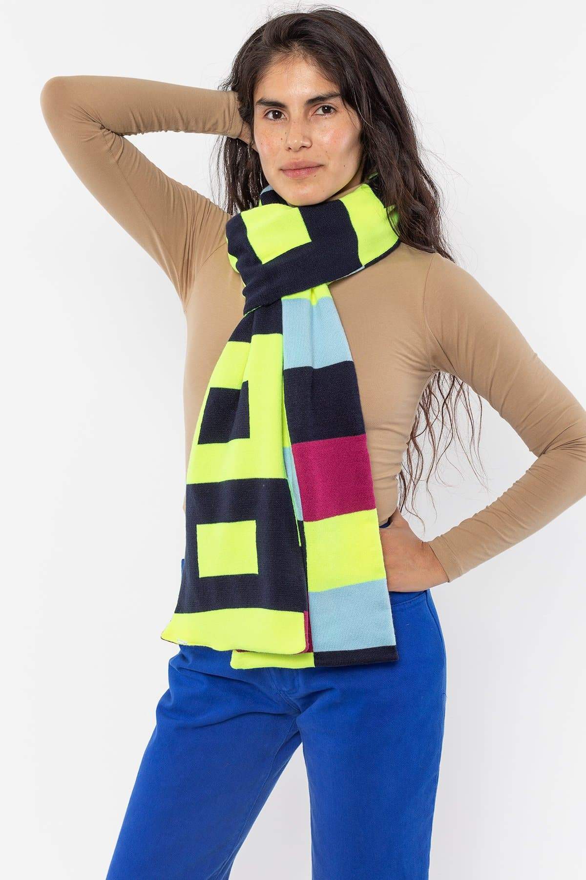 JQSCARF09 - Bauhaus Grid Scarf – Los Angeles Apparel