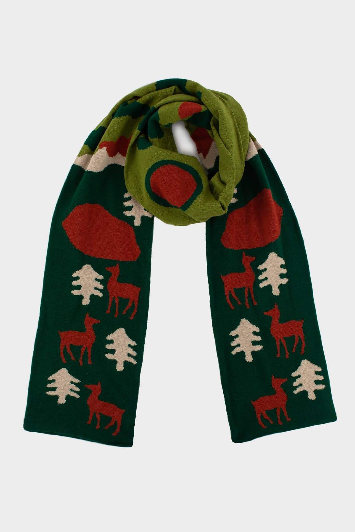 JQSCARF10 - Woodland Creature Scarf – Los Angeles Apparel