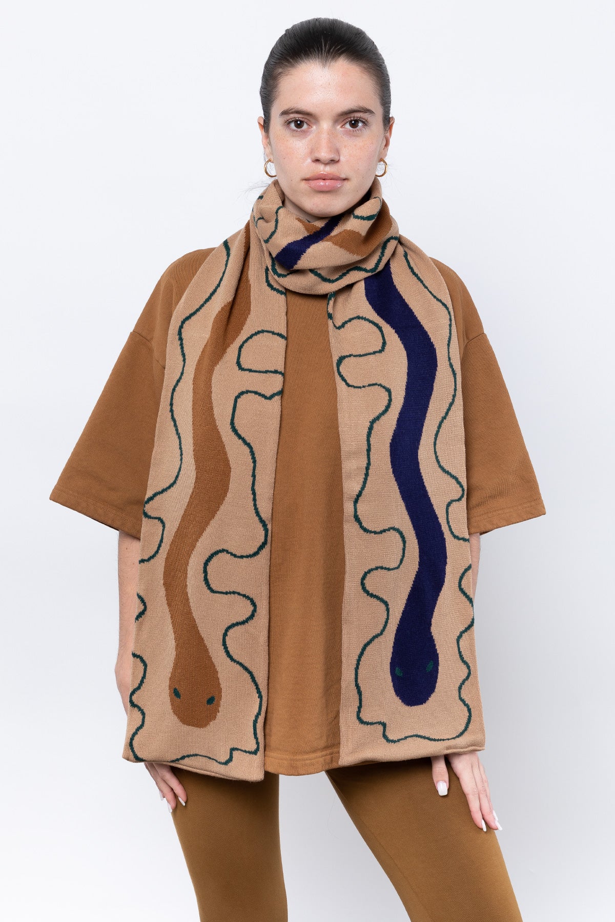 JQSCARF28 - Serpentine Scarf – Los Angeles Apparel