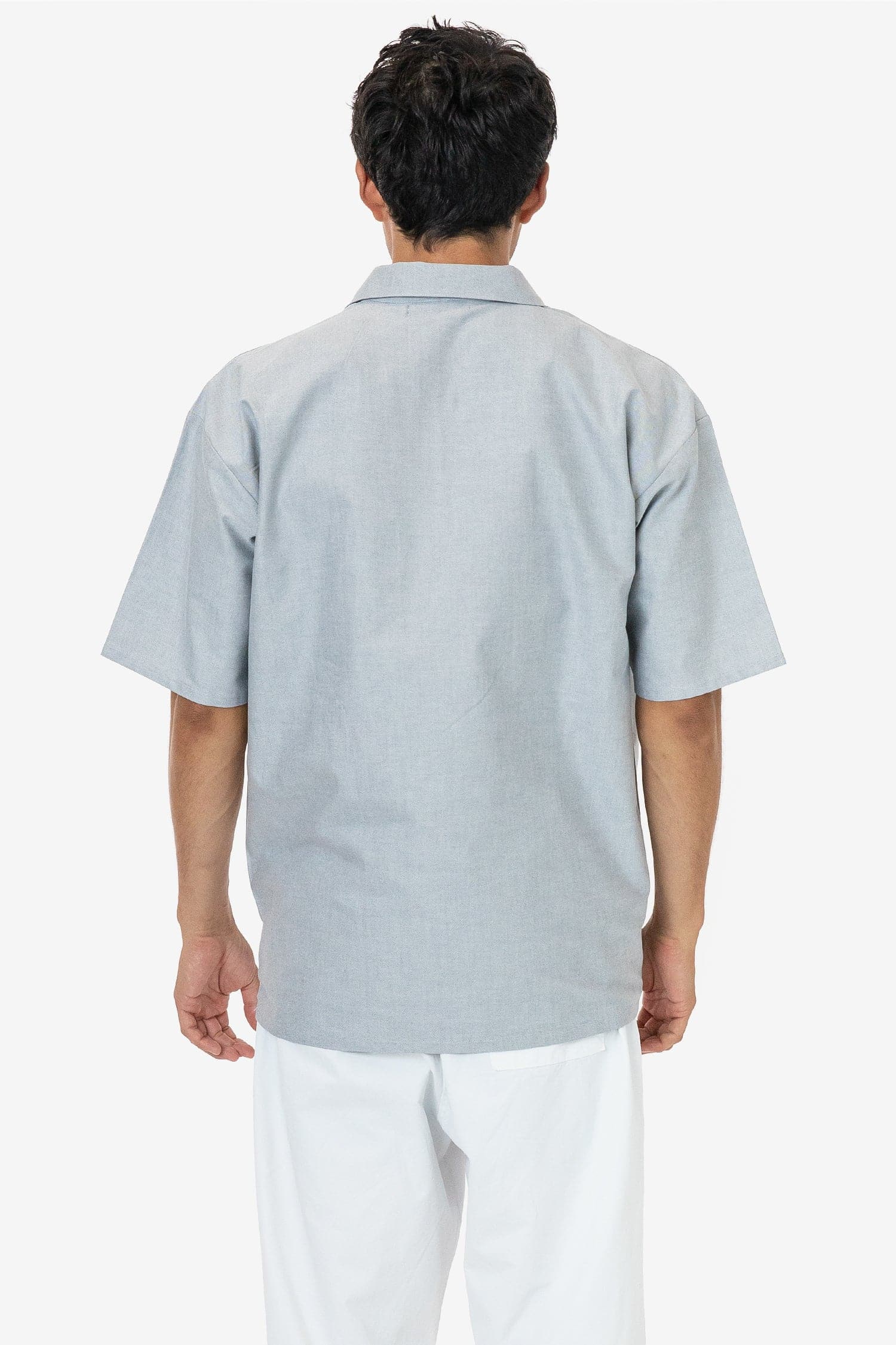RCP409 - Oxford Zip-Up Work Shirt – Los Angeles Apparel