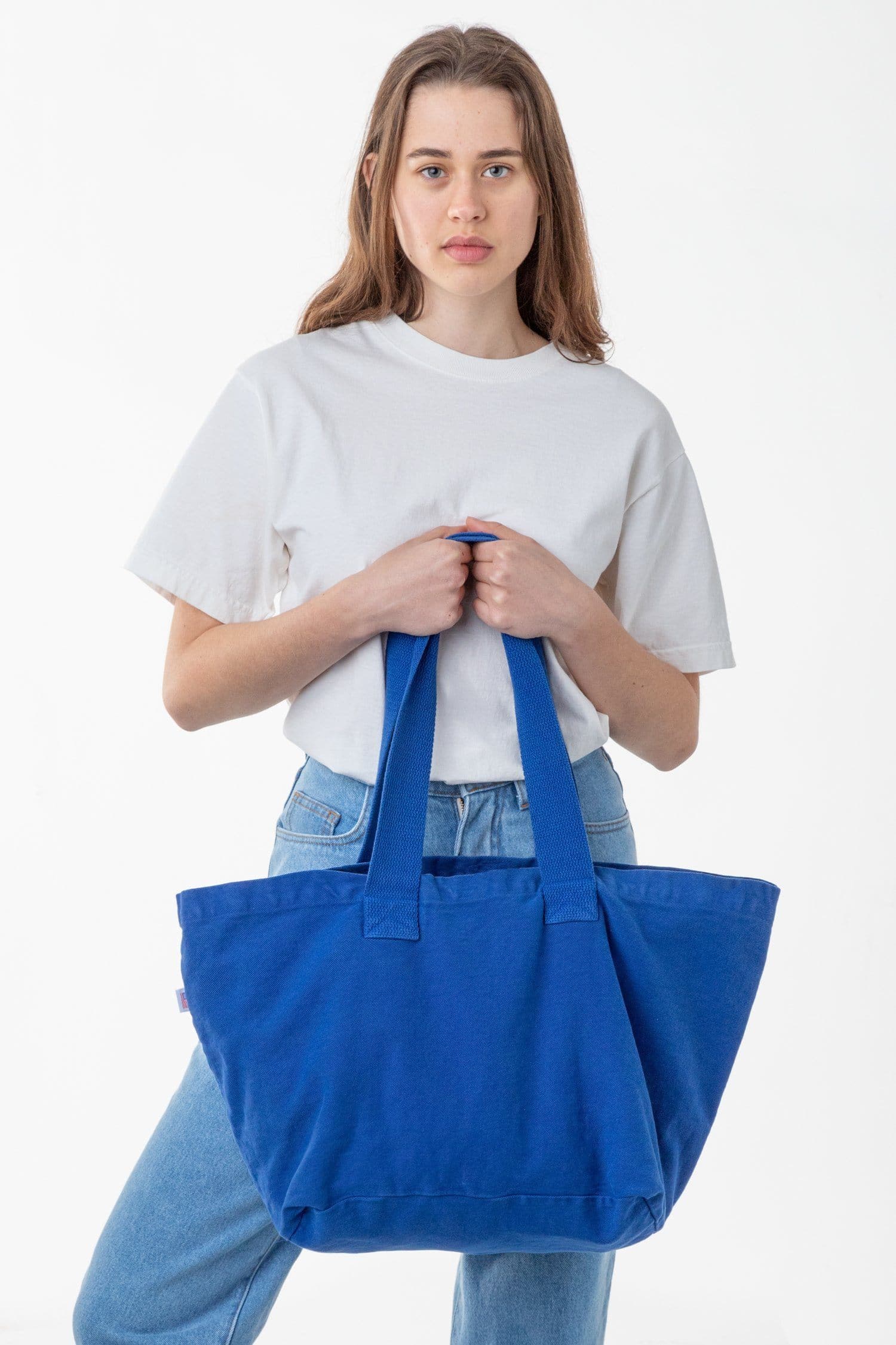 BD07 - Bull Denim Essential Tote Bag – Los Angeles Apparel