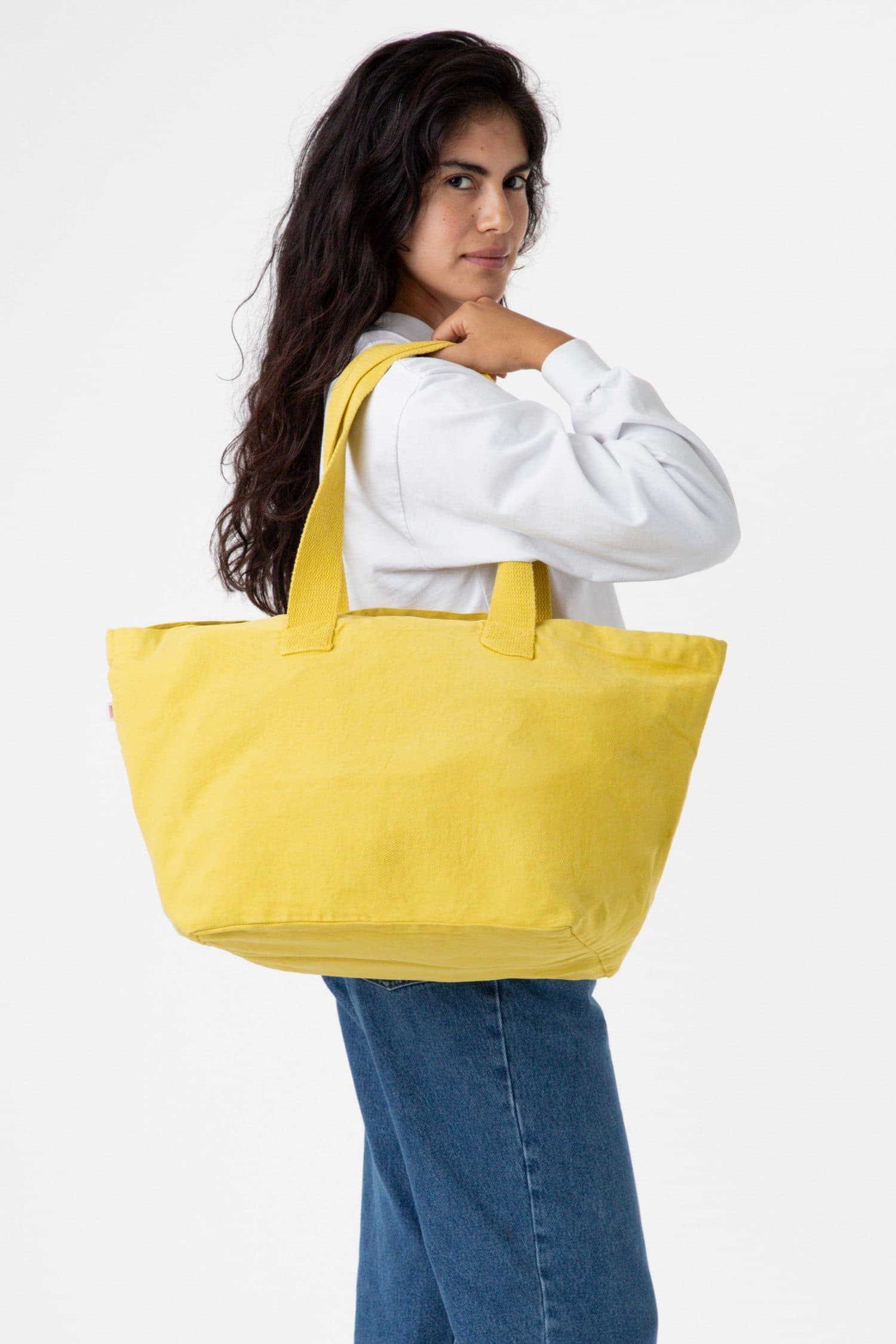 BD07 - Bull Denim Essential Tote Bag – Los Angeles Apparel