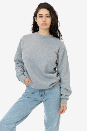F96 Unisex - Flex Fleece Dropped Shoulder Crewneck – Los Angeles Apparel