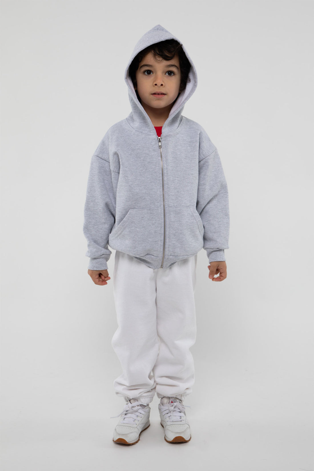 HF-110 - Kids 14oz Heavy Fleece Zip-Up Hoodie – Los Angeles Apparel