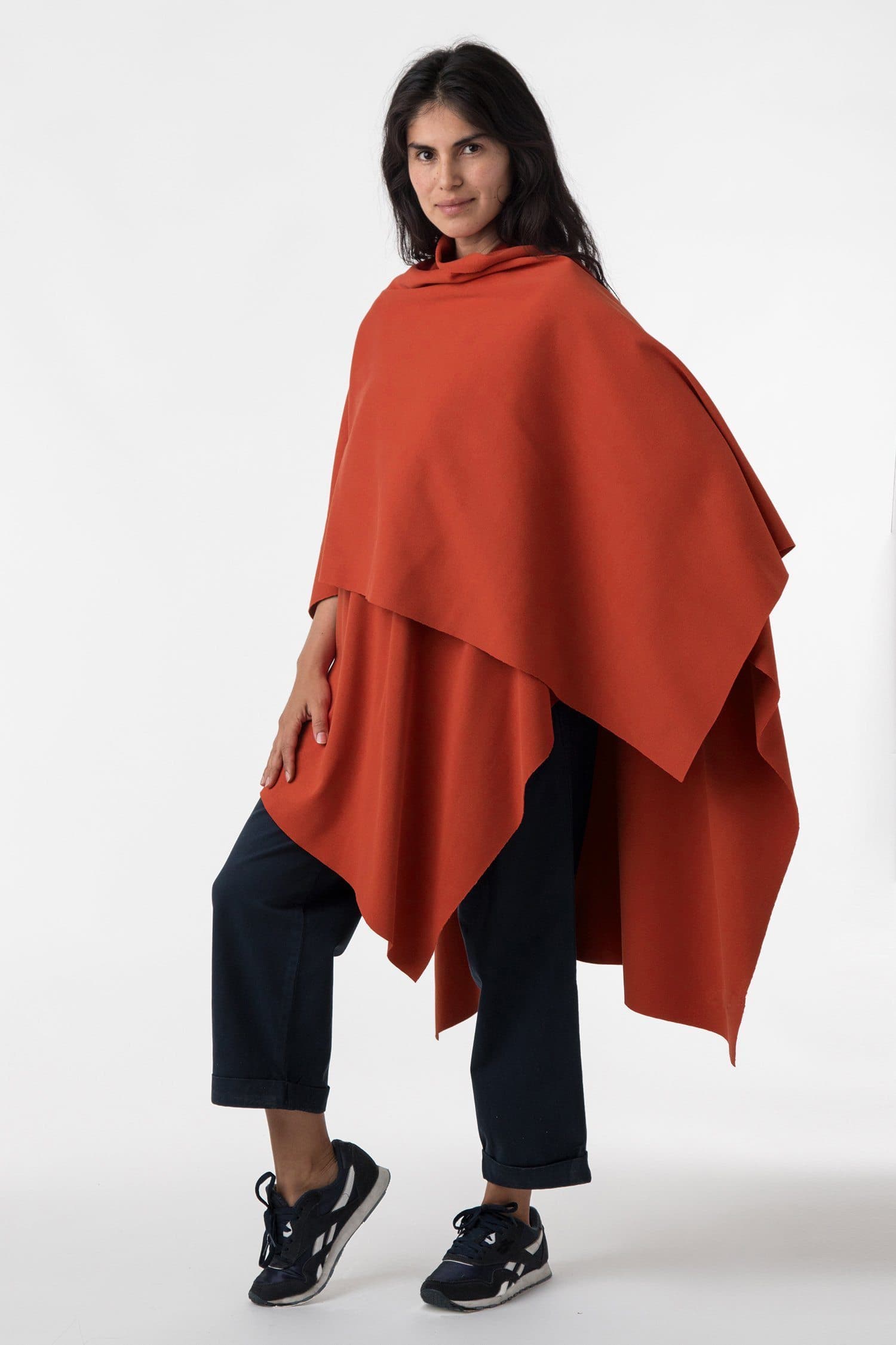 RHFR399GD - Heavy Cotton Rib Poncho – Los Angeles Apparel