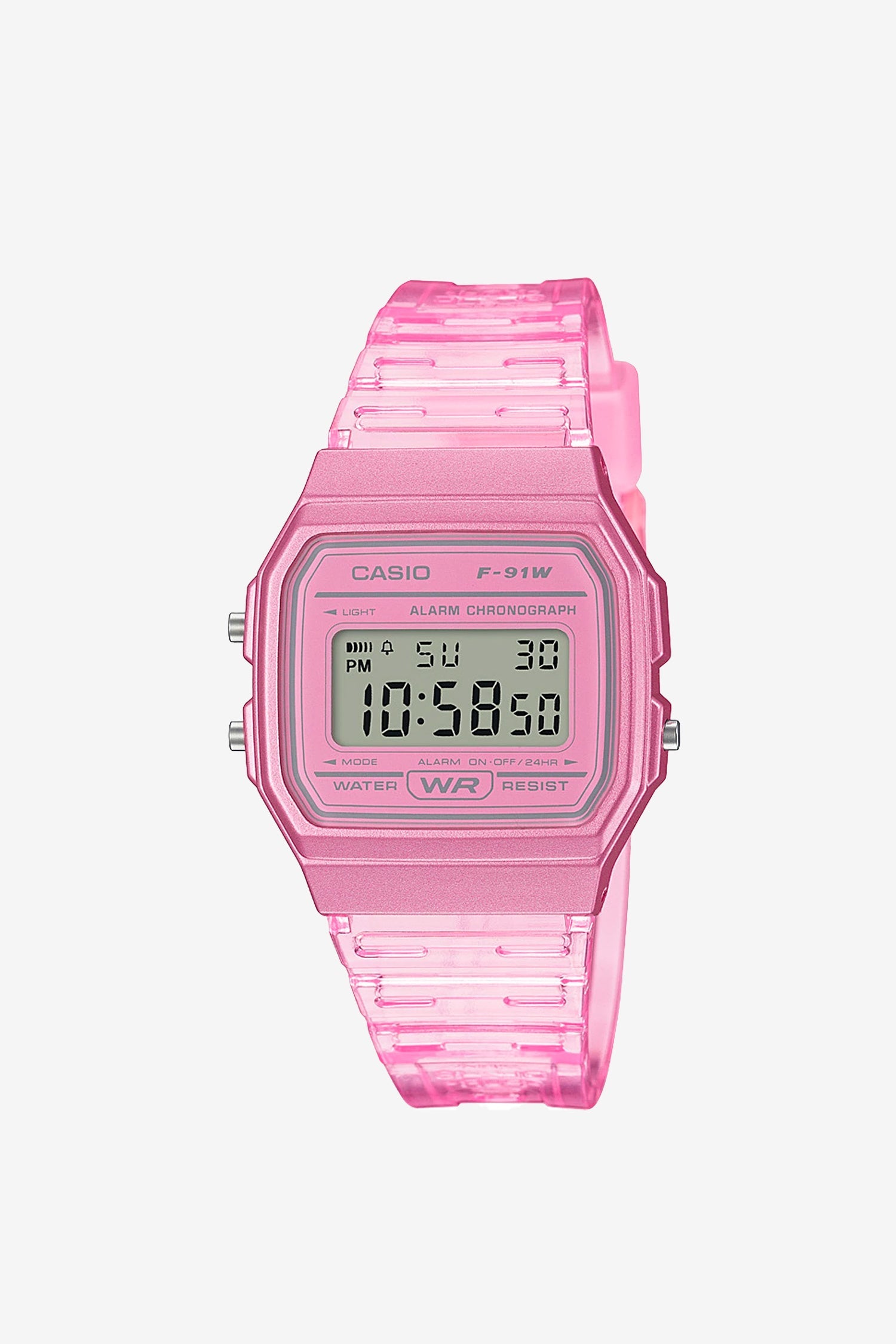 WCHD7CF - Casio Unisex Digital Clear Jelly Strap Watch – Los Angeles ...